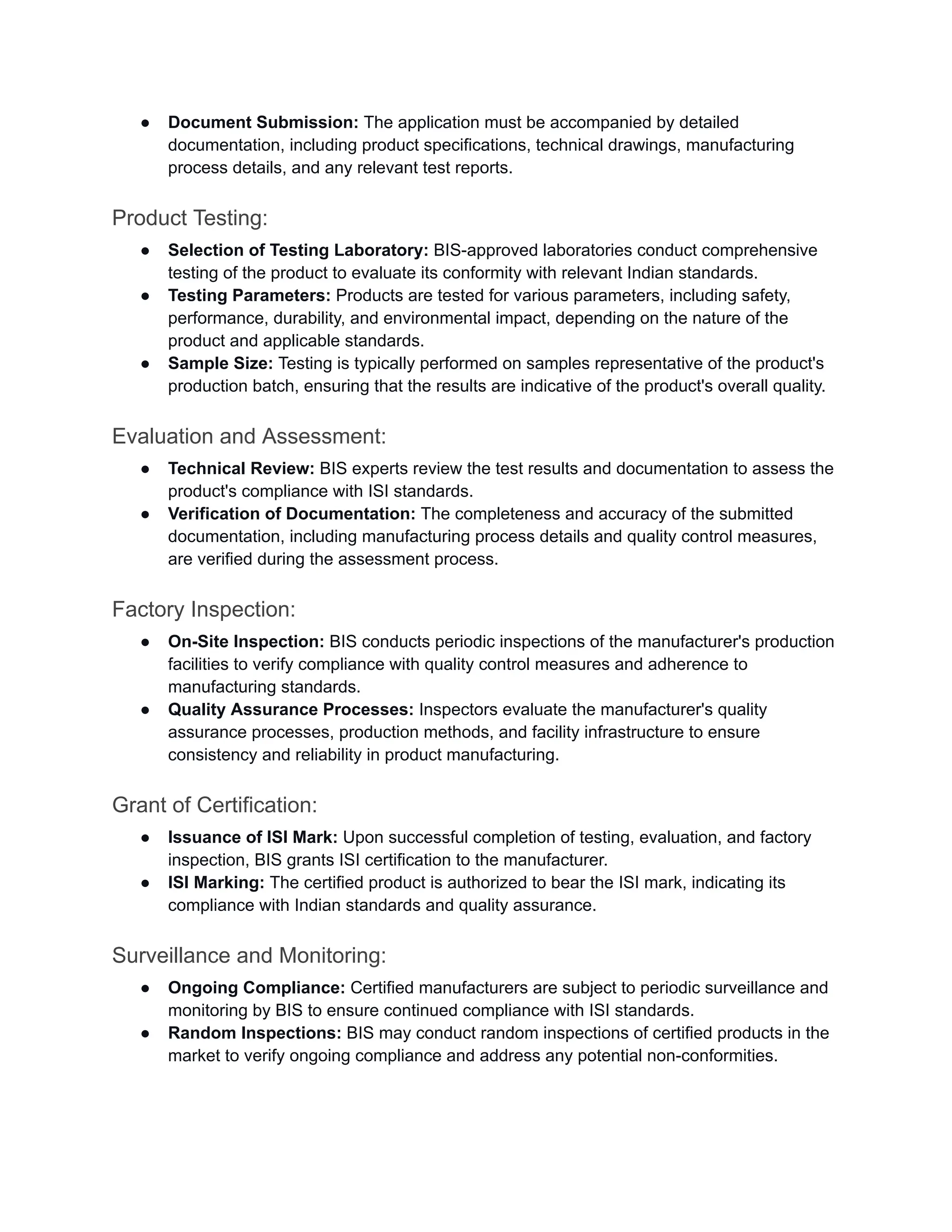 Understanding The Indian Standards Institution (ISI) Certification ...
