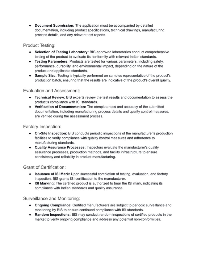 Understanding The Indian Standards Institution (ISI) Certification ...