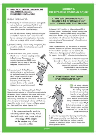 Understanding the informal economy in sa | PDF