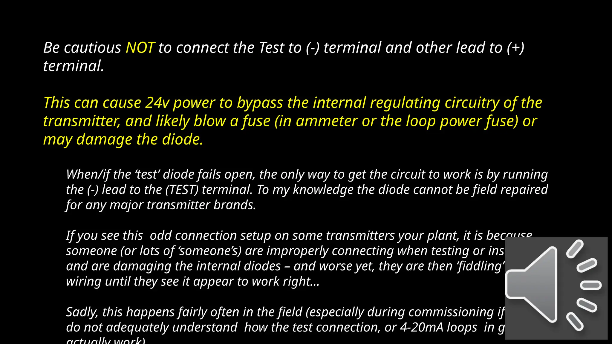 Understanding the Instrument Transmitter TEST Connection.pptx