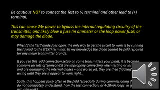 Understanding the Instrument Transmitter TEST Connection.pptx