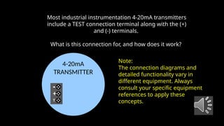 Understanding the Instrument Transmitter TEST Connection.pptx