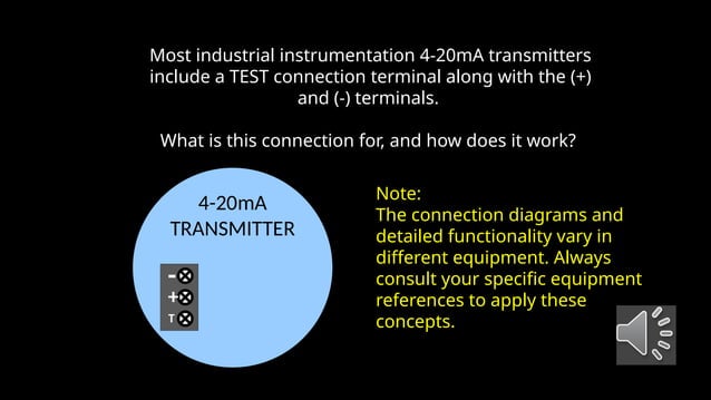 Understanding the Instrument Transmitter TEST Connection.pptx
