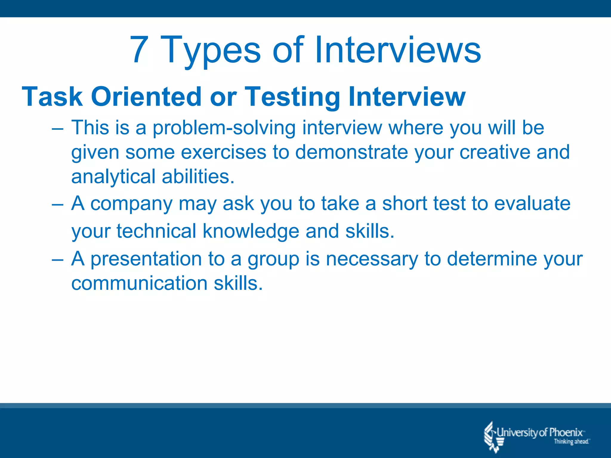 Understanding the Interview Process | PPTX