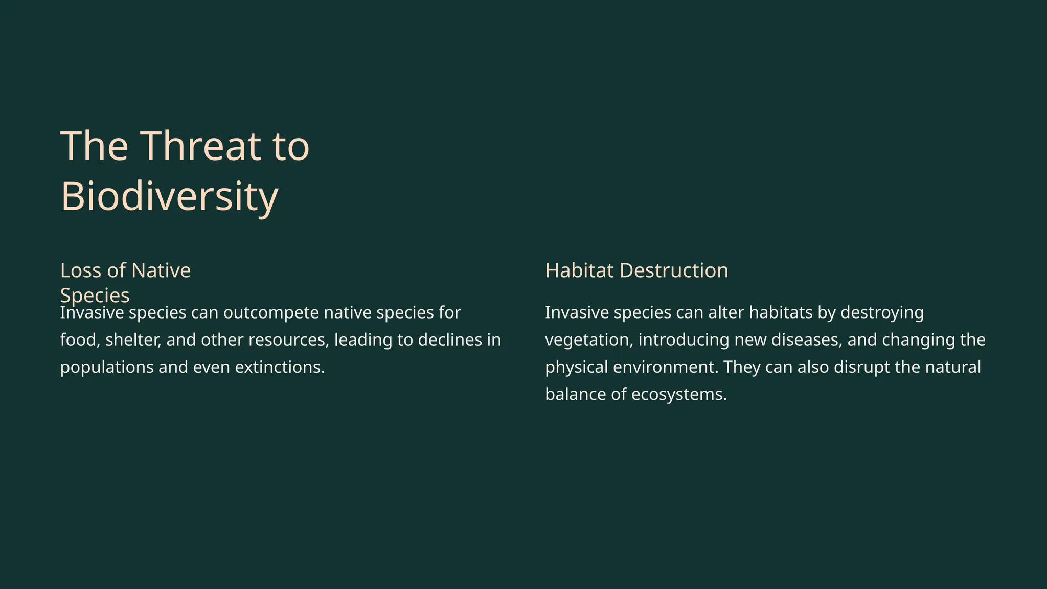 Understanding the Invasive Species Effect on Biodiversity.pptx