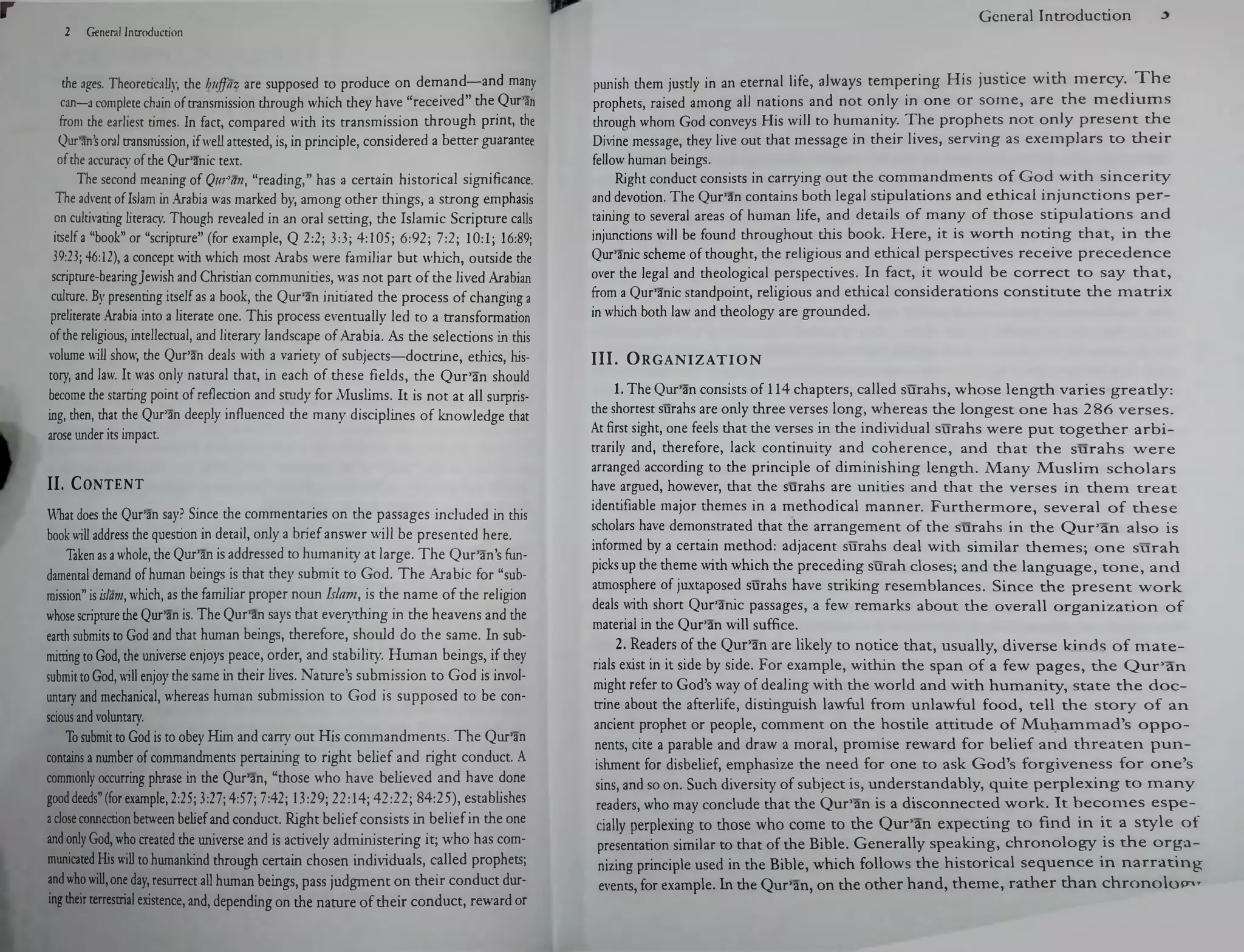 Understanding the islamic scripture, a study of selected passages from ...