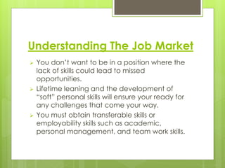 Understanding the job market | PPTX