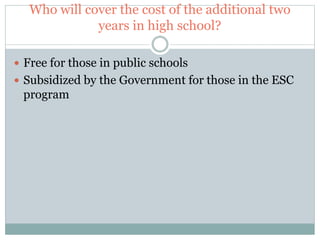 Understanding the k 12 basic education program updated 042312 | PPTX