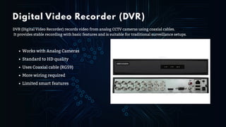Understanding the Key Differences between NVR & DVR- NVR vs DVR | PDF