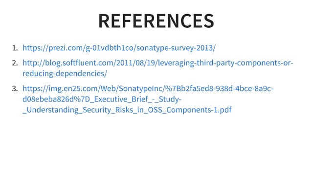 Understanding The Known: OWASP A9 Using Components With Known Vulnerabilities | PPT