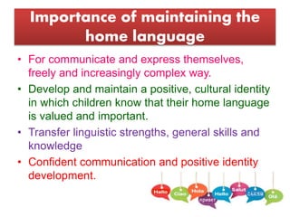 Understanding the language background of the students - Home language ...
