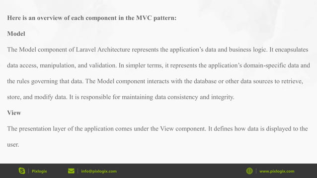 Understanding the Laravel MVC Architecture | PDF | Web Development | Internet