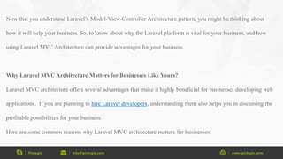 Understanding the Laravel MVC Architecture | PDF