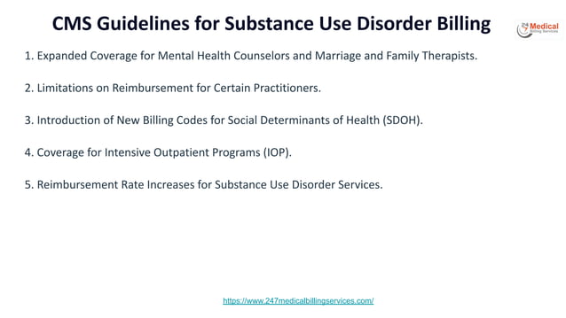 Understanding the Latest CMS Guidelines for Substance Use Disorder ...