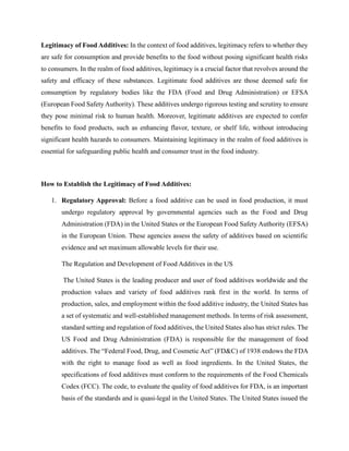 Understanding the Legitimacy of Food Additives.pdf