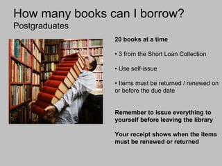 Understanding the libraries at Royal Holloway, University of London | PPTX