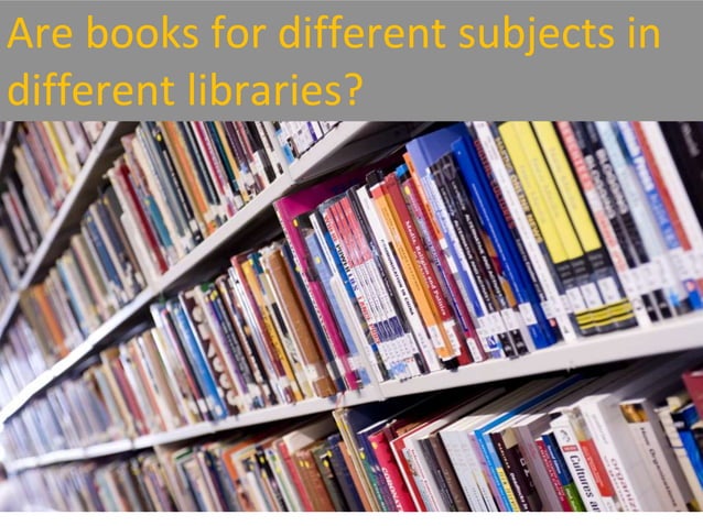 Understanding the libraries at Royal Holloway, University of London | PPT