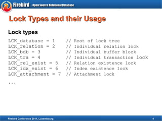 Understanding the lock manager internals with the fb lock print utility ...