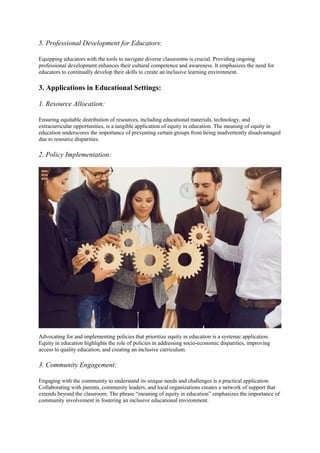 Understanding the Meaning of Equity in Education | Future Education ...