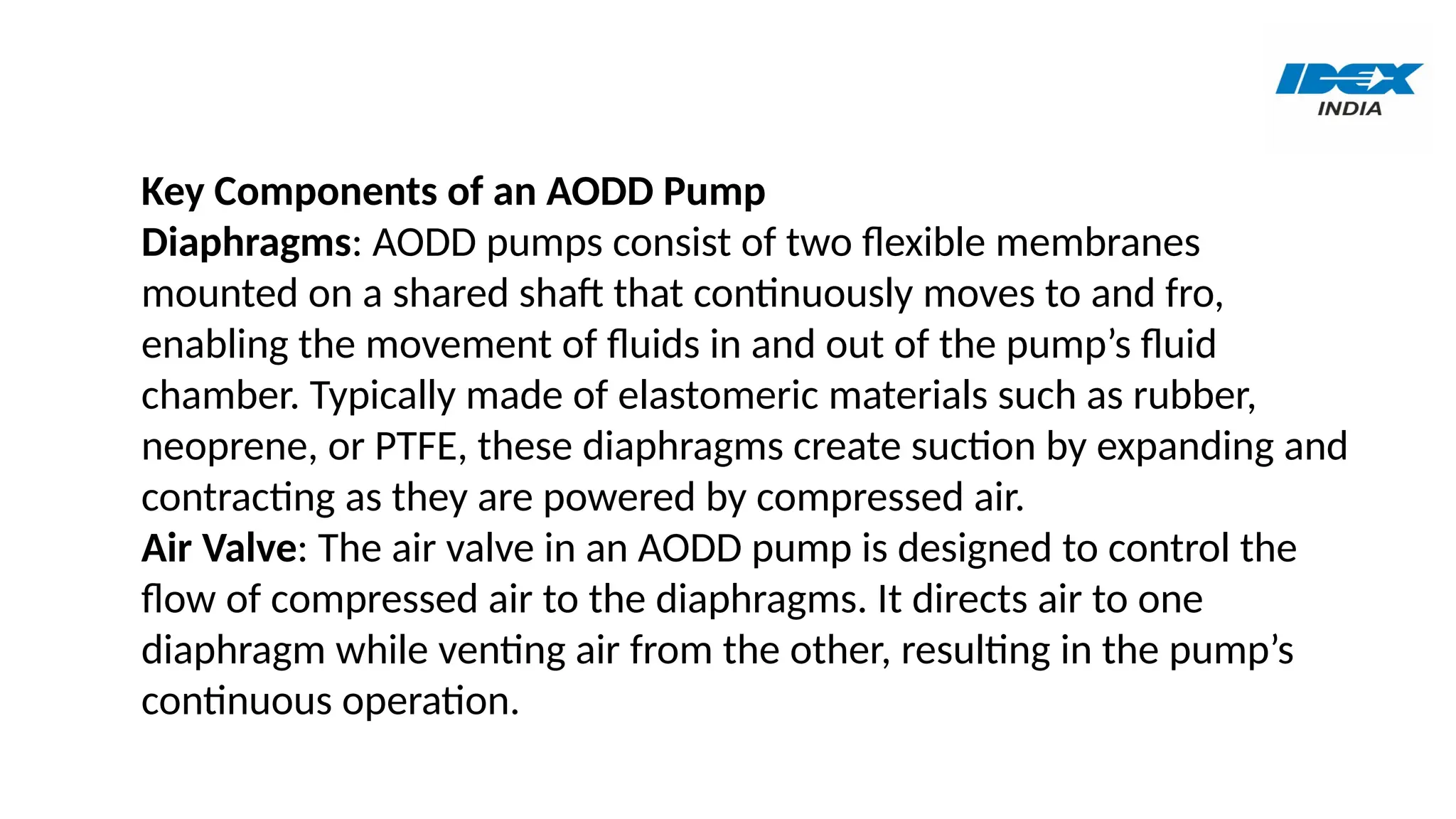 Understanding the Mechanics of AODD Pumps | PPTX