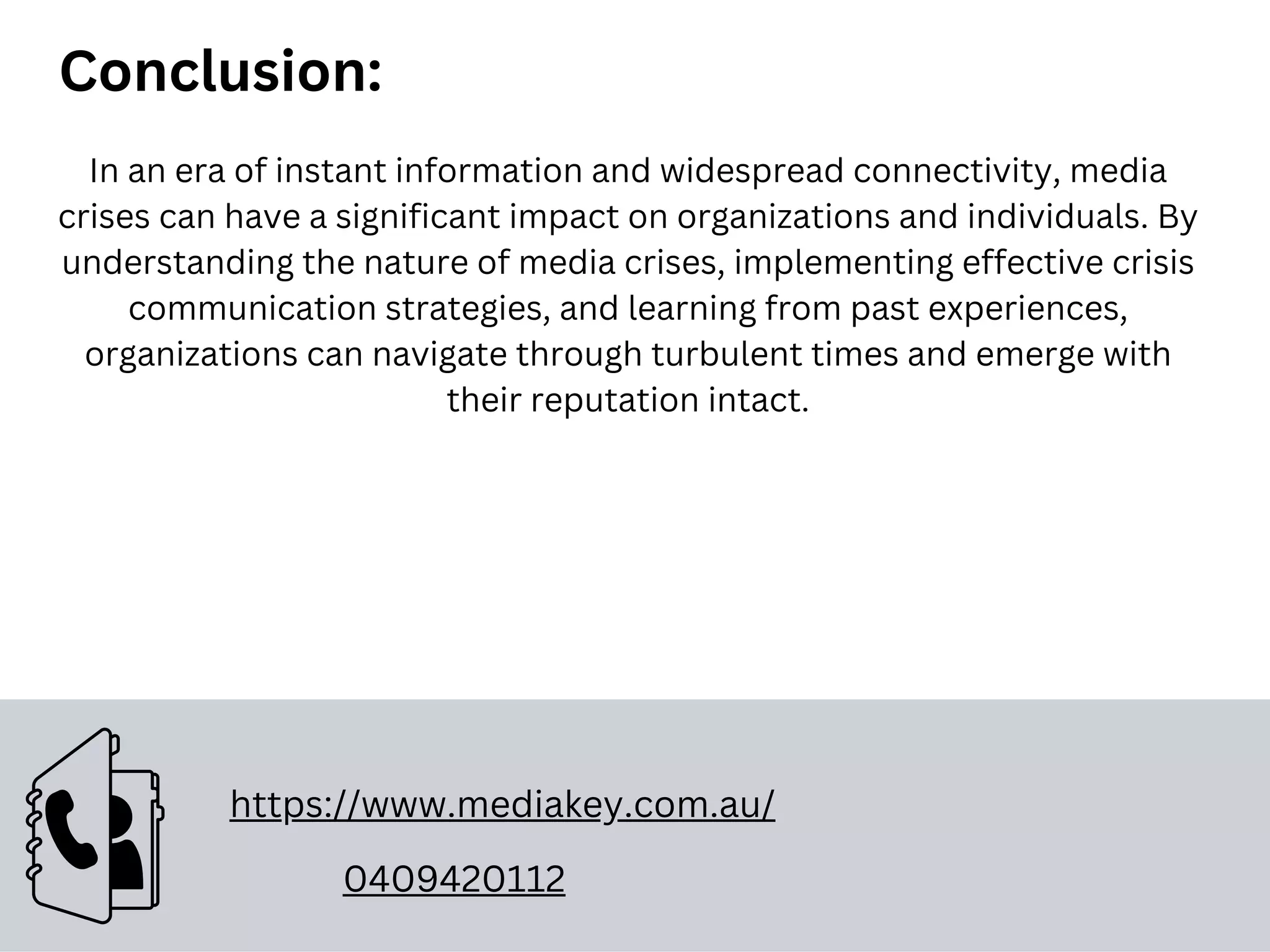 Understanding the Media Crisis Challenges and Solutions for the Modern ...