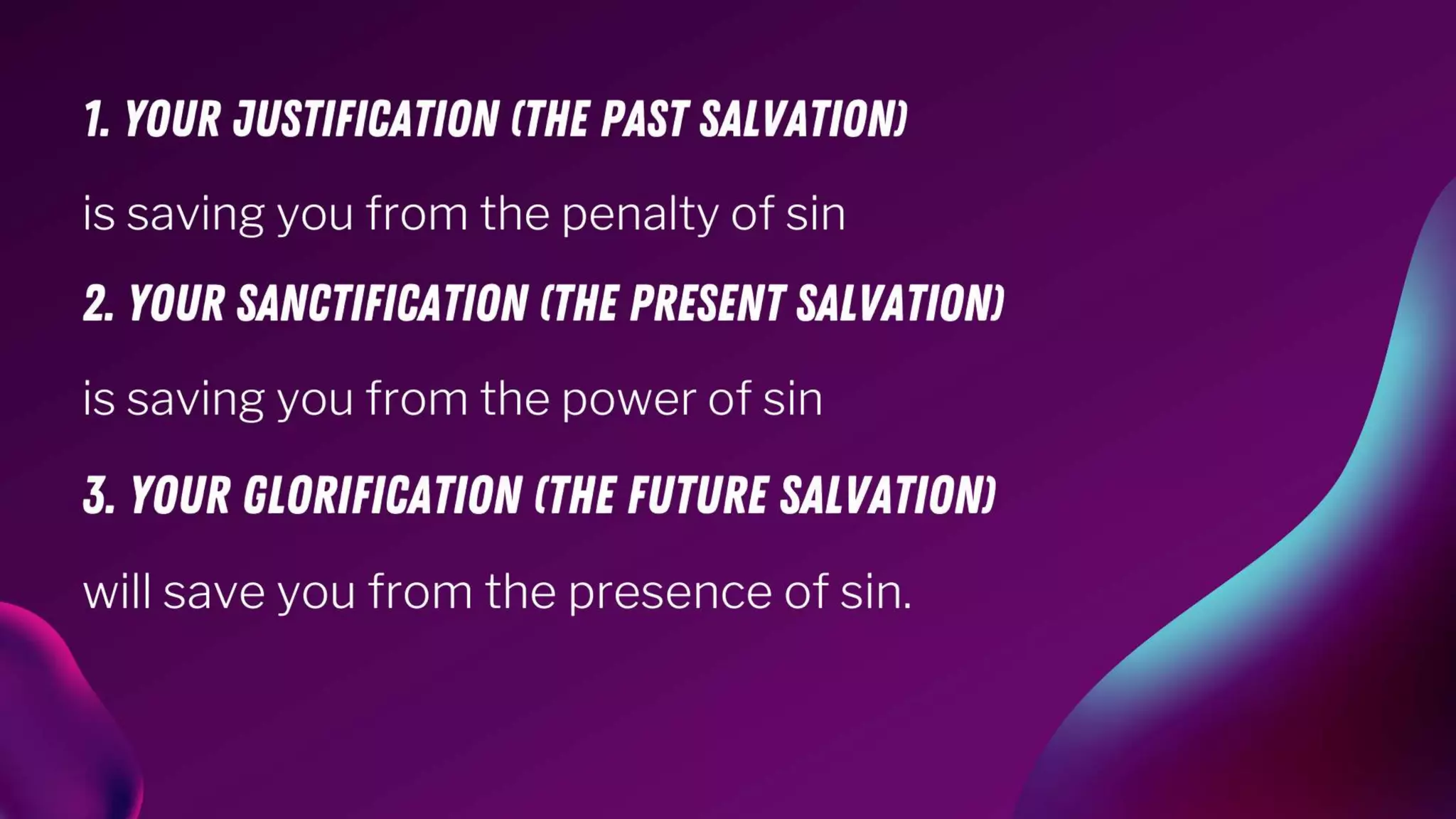 Understanding the message of salvation part 2 | PPTX