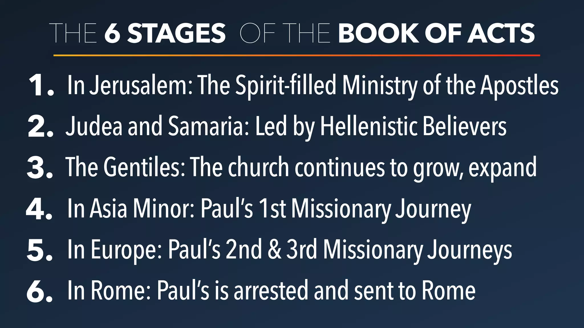 Understanding The Ministry Of The Apostles | PPT