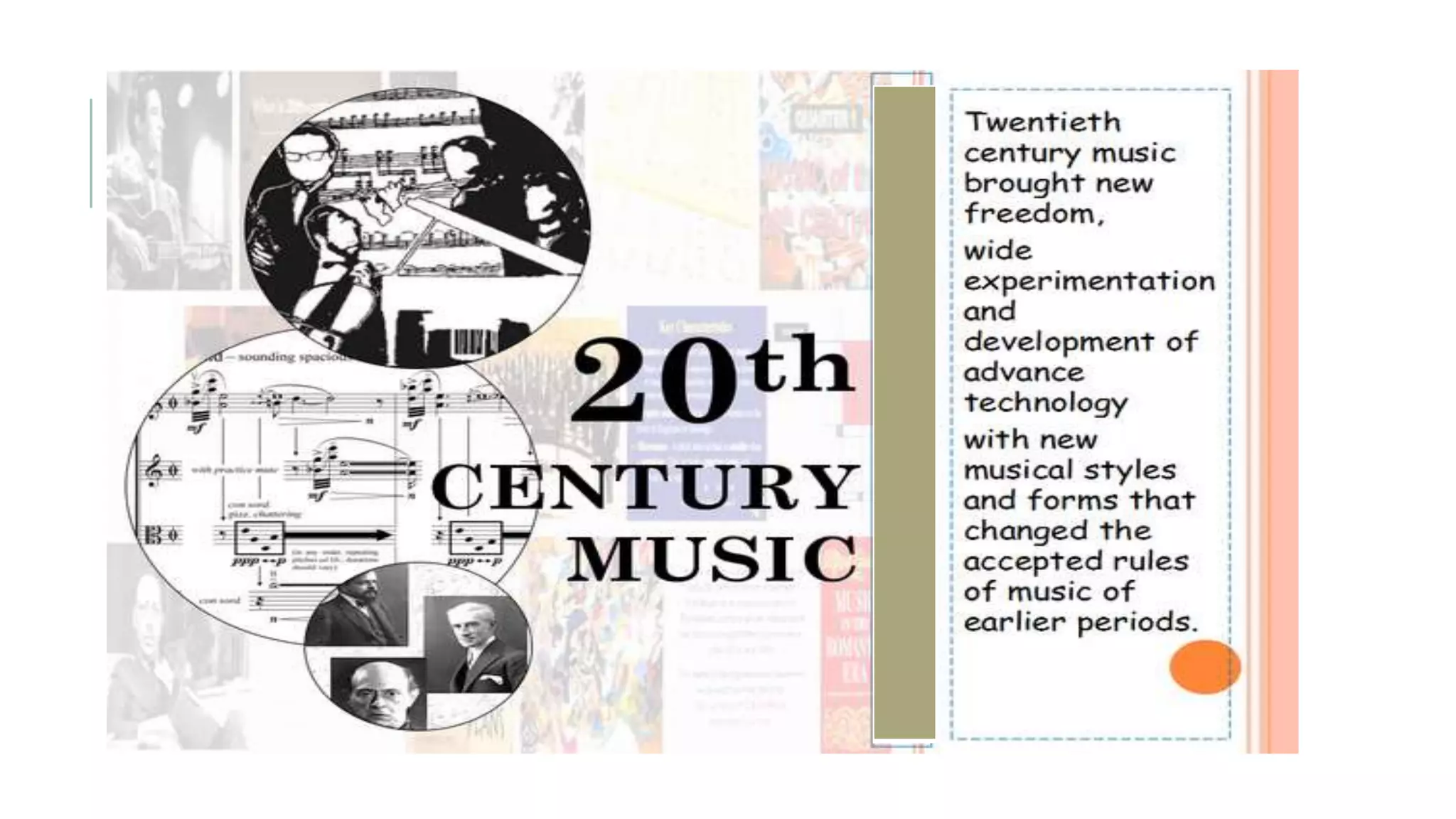 Understanding the music of the 20 th century | PPTX