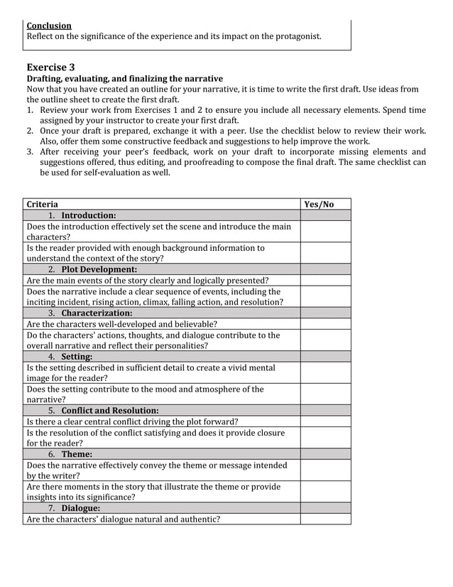 Understanding the narrative essay writing, samples, questions.pdf