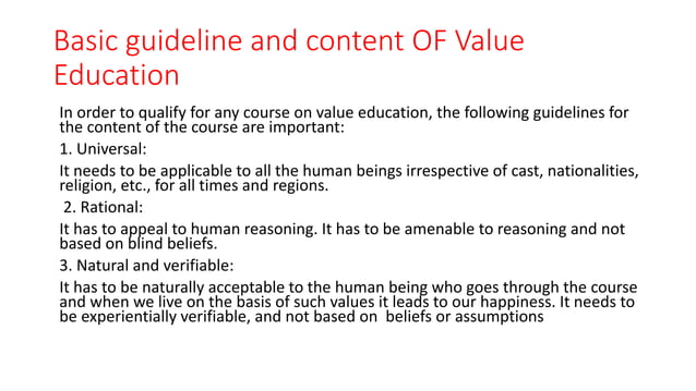 Understanding the need, basic guideline,content, process | PPTX | Religion & Spirituality