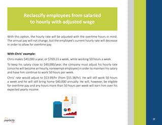 Understanding the New DOL Overtime Law | PPT