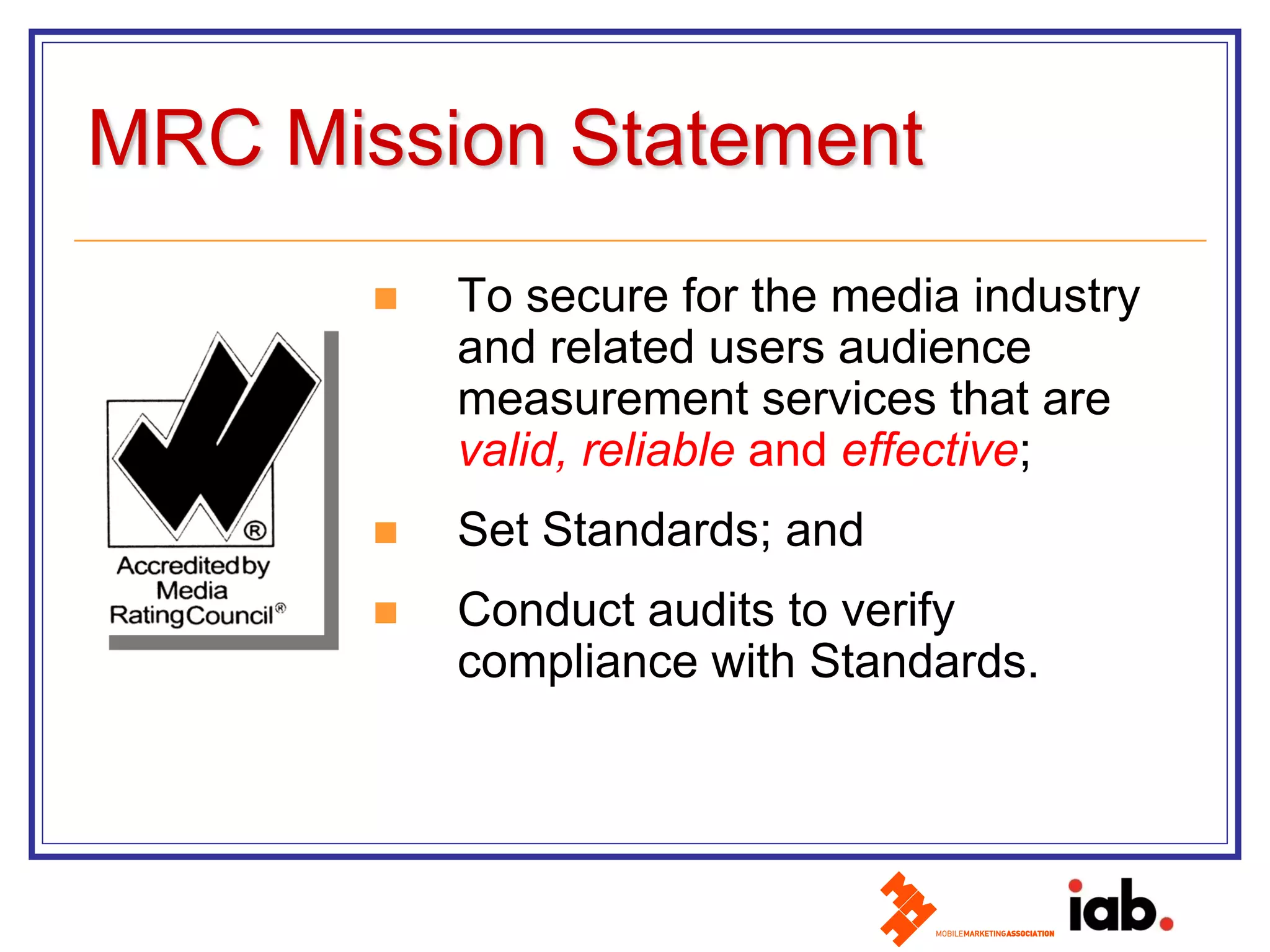 Understanding the New IAB MMA Mobile Web Ad Measurement Guidelines | PDF