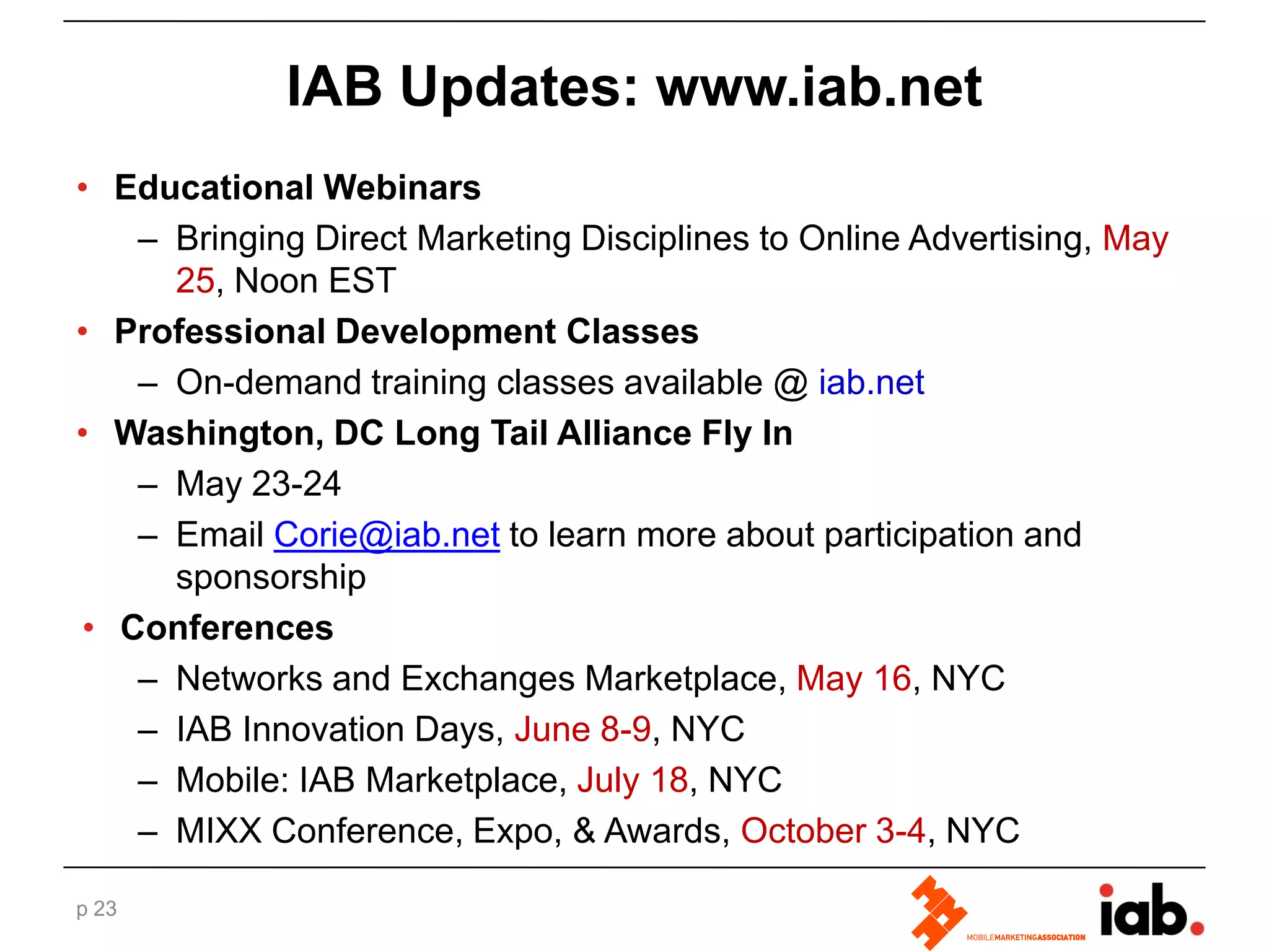 Understanding the New IAB MMA Mobile Web Ad Measurement Guidelines | PDF