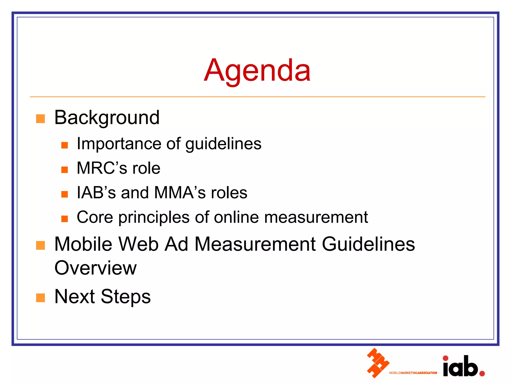 Understanding the New IAB MMA Mobile Web Ad Measurement Guidelines | PDF