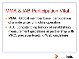 Understanding the New IAB MMA Mobile Web Ad Measurement Guidelines | PDF