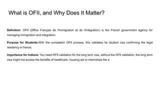 Understanding the OFII Process After Arriving in France on a Student ...