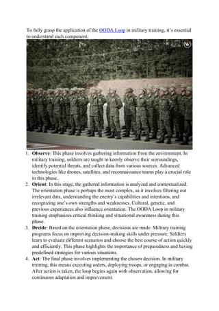 OODA Loop in Military Training: Implementation and 5 Benefits | CIO ...
