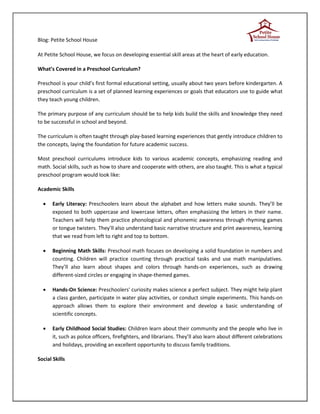 Understanding the Preschool Curriculum - What Your Child Will Learn.pdf