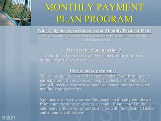 Understanding The Property Tax Cycle | PPT