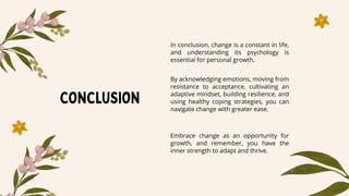 Understanding the Psychology of Change | PPTX
