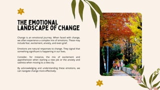 Understanding the Psychology of Change | PPTX