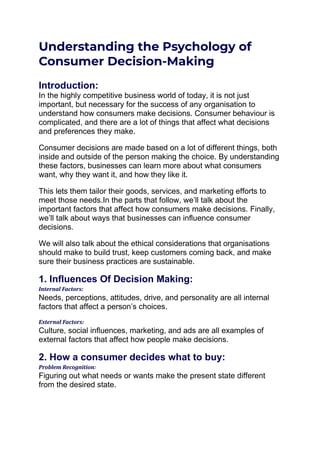Understanding the Psychology of Consumer Decision.pdf