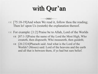 Understanding The Quran | PPT