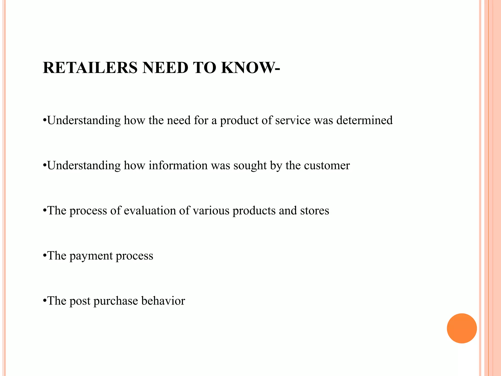 Understanding the Retail Customer | PPTX