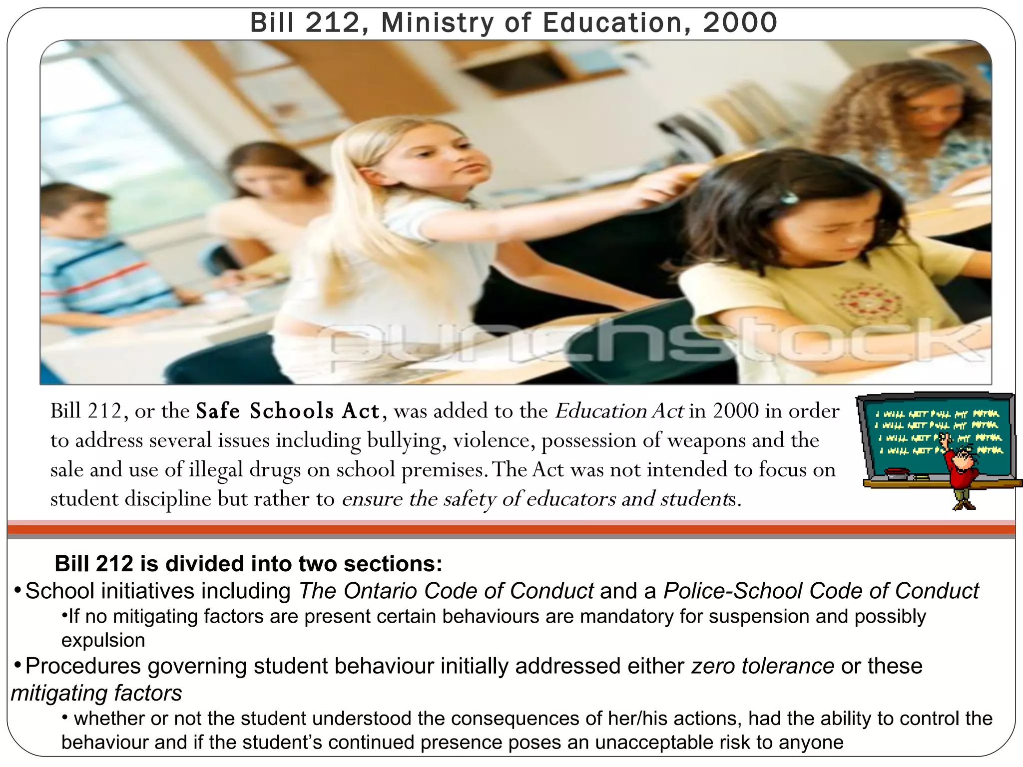 Understanding the revisions to bill 212 | PPT