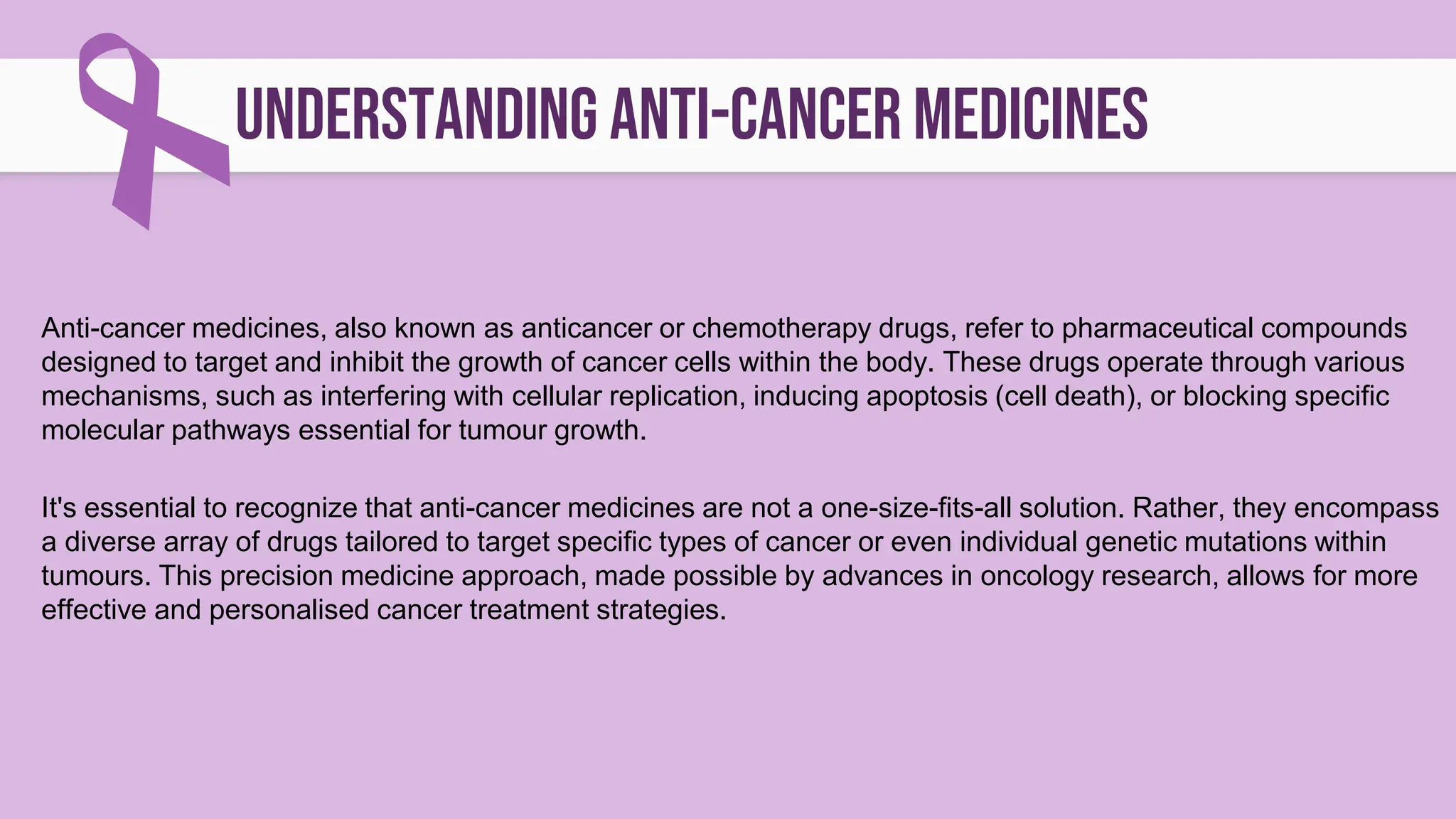 Understanding the Role of Anti-Cancer Medicines in Treatment.pptx