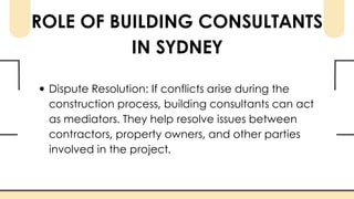 Understanding the Role of Building Consultants in Sydney.pdf