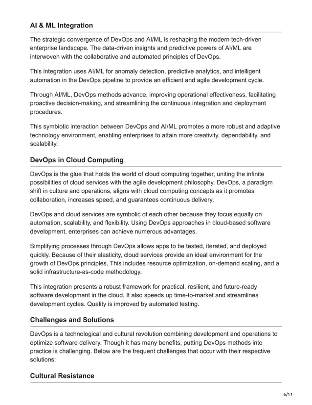Understanding The Role Of Devops In Modern Software Development Pdf
