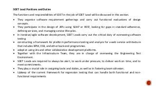 Understanding the Roles and Responsibilities of the SDET: A Professional Position | PPT