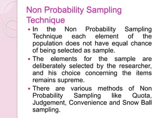 Understanding The Sampling Design (Part-II) | PPTX | Physics | Science